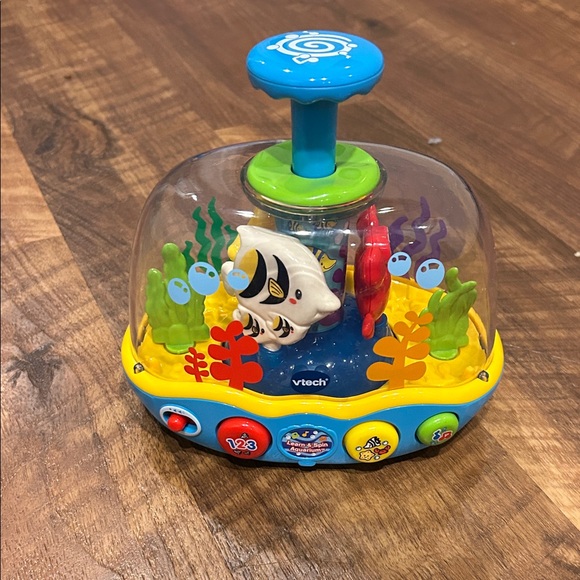 vtech | Toys | Vtech Spin And Learn Ocean Adventure Toy Blue And Yellow ...